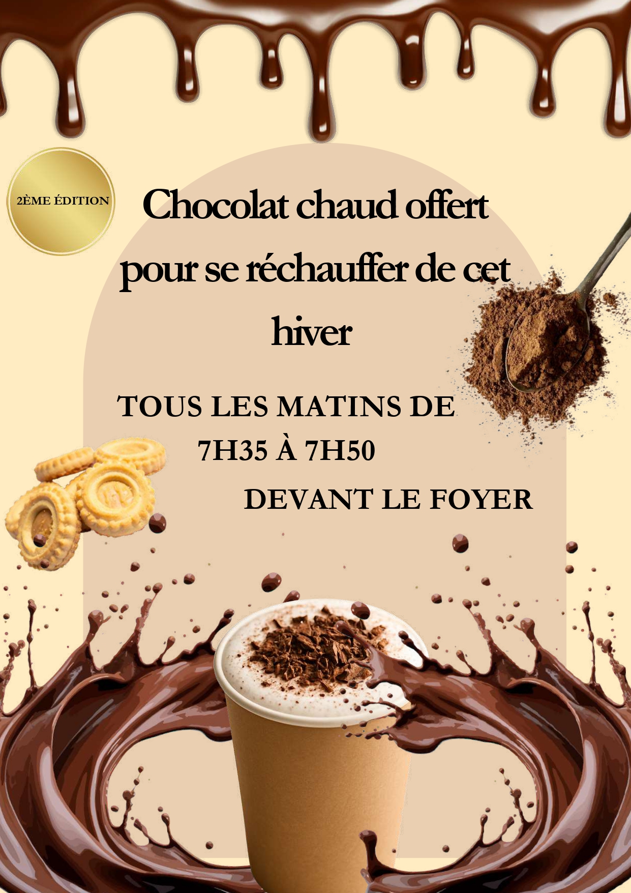 Chocolats chauds ÉDITION #2 – Collège Alain – Saint Fons